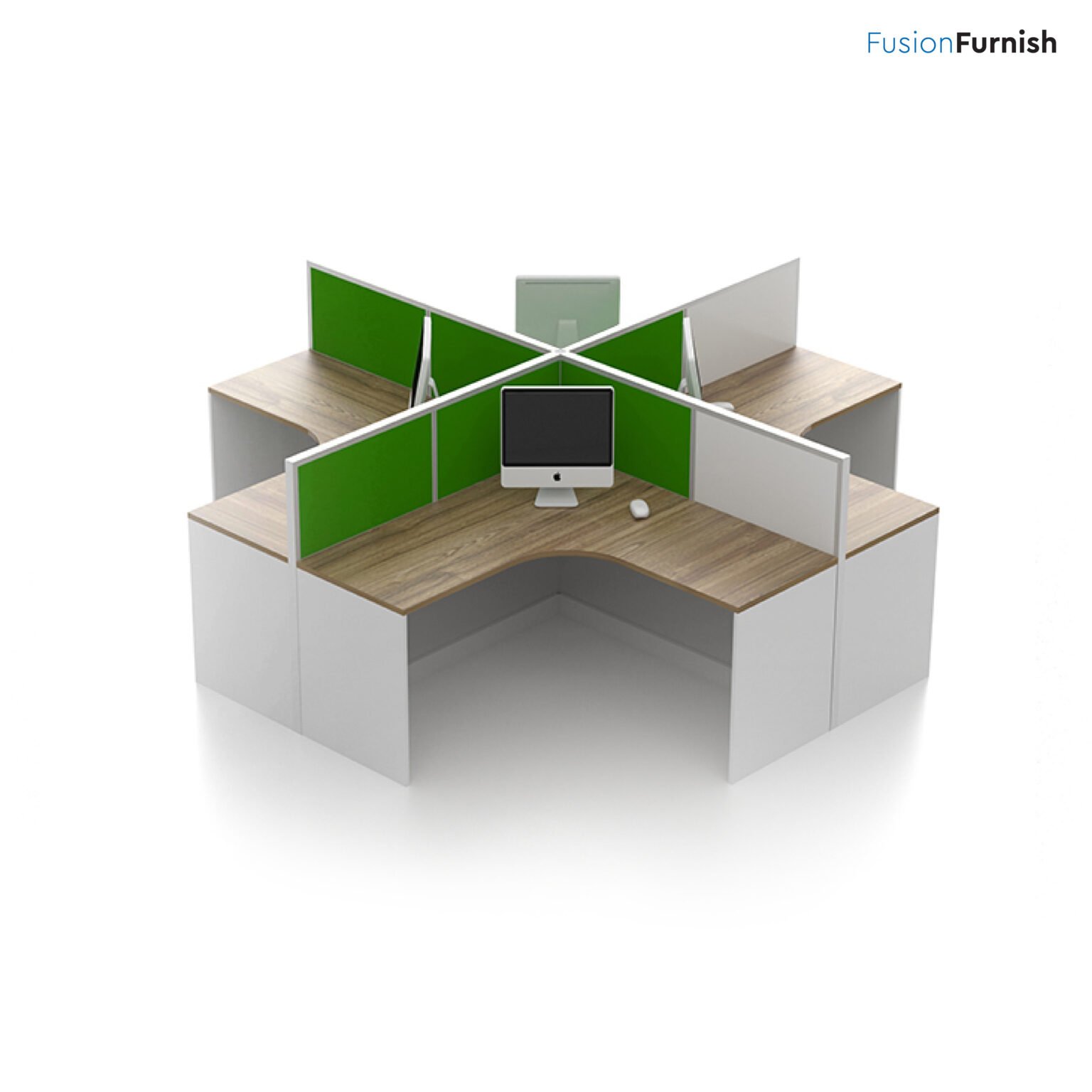 PD-01 Executive Workstation - Modern Design with High Privacy | Fusion ...